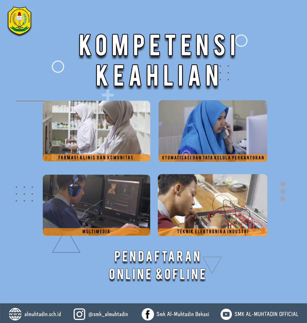 SMK AL-MUHTADIN - HOME